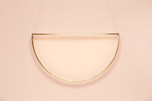 Light Fixture by Alex Allen Studio Inspired by Minimalist Jewelry