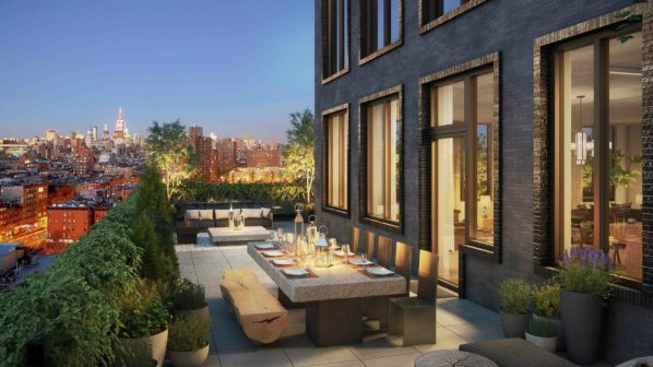 The First Gold-Brick Building in Manhattan