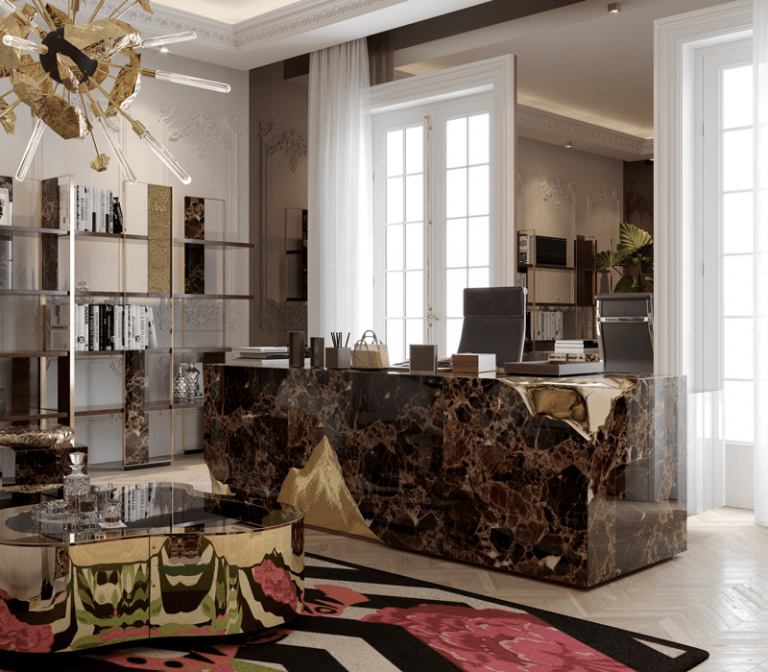 Top 25 Luxury Desks to Modernize Your Home Office Decor