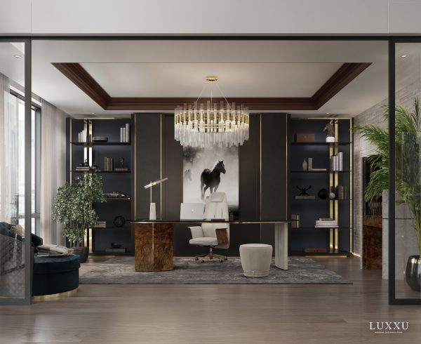 Home Office Design With An Artistic Flair!